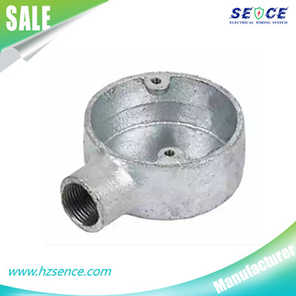 Malleable Iron Terminal 1 Way Circular Junction Box - Hangzhou Sence ...
